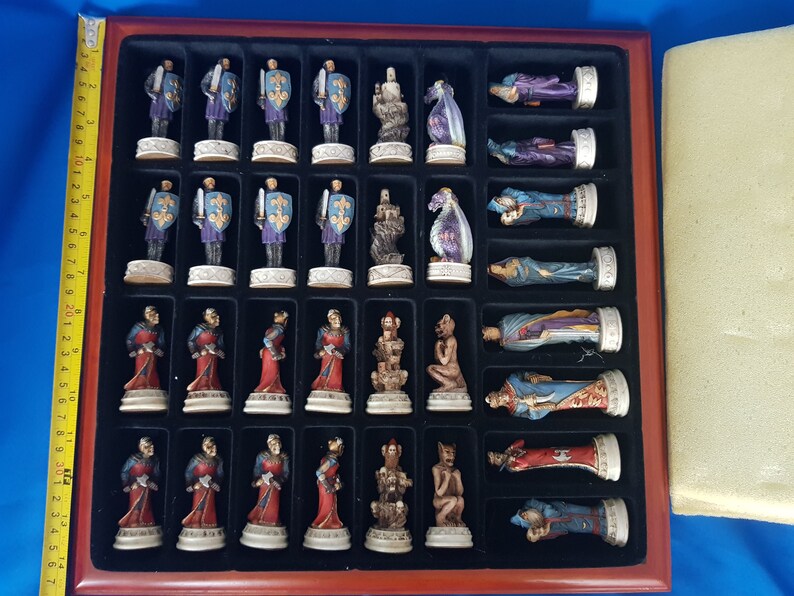 Skull Chess Skull Chess Set Fantasy Chess Fantasy Chess - Etsy UK