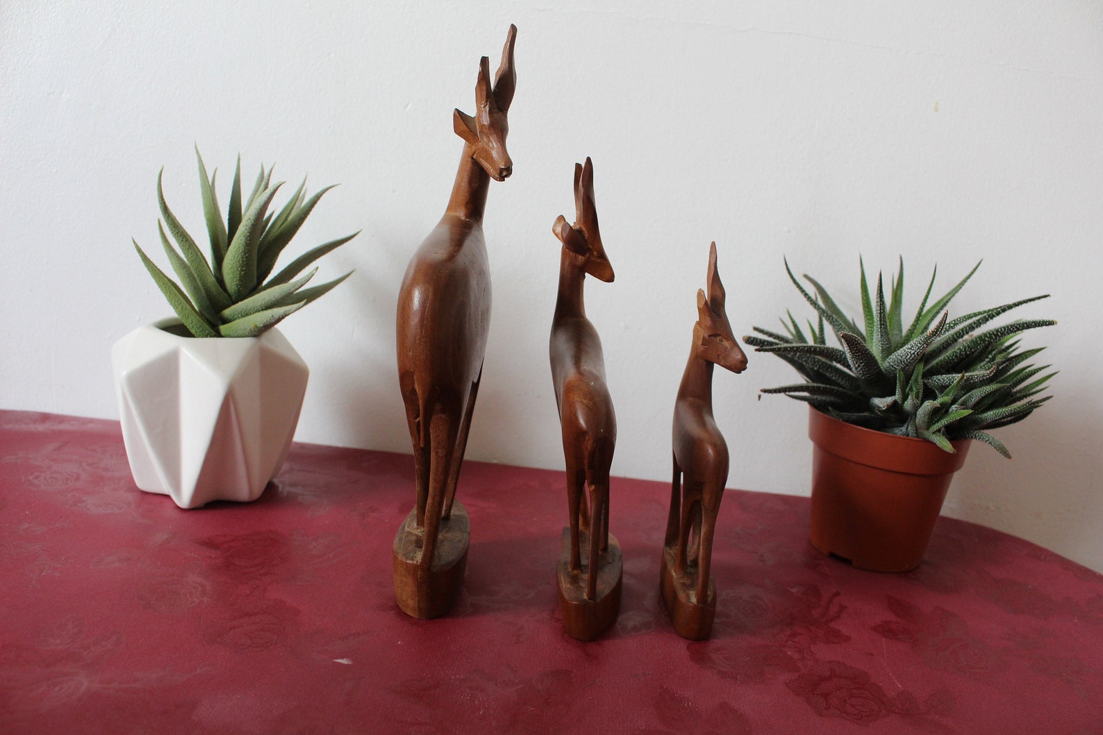 Antelope Figurine Wooden Antelope Carved Antelope Carving - Etsy