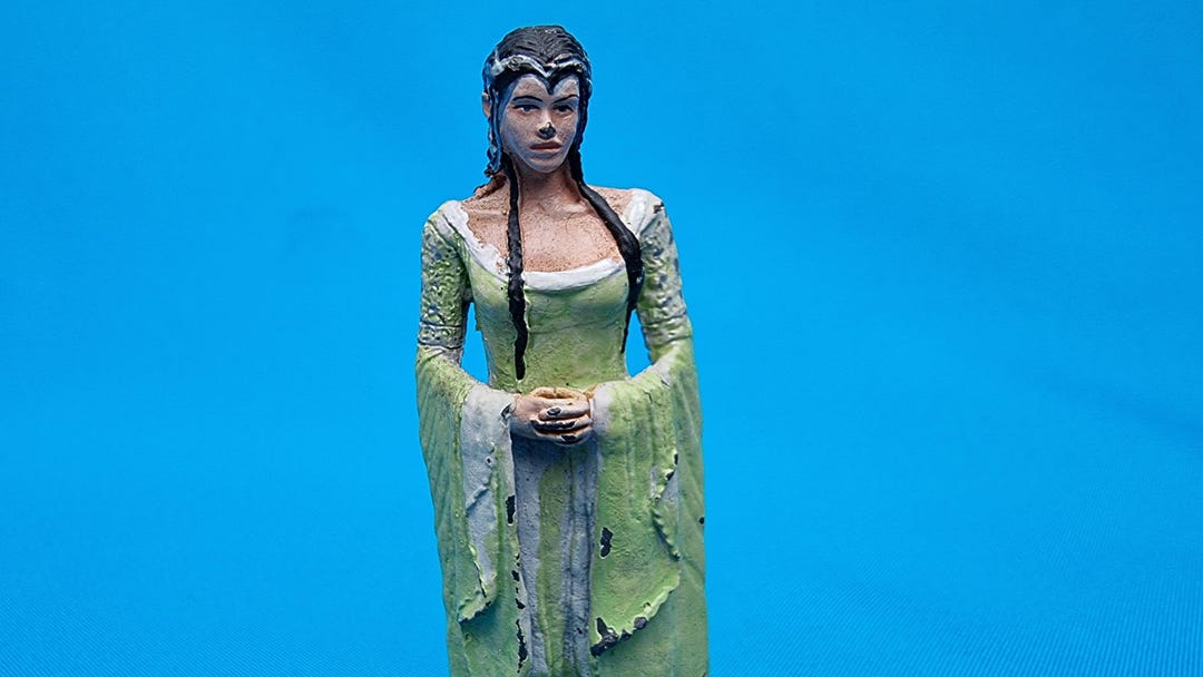 Arwen Figurine: Lord of the Rings Collectible - Eaglemoss Metal Figure ...