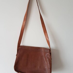 Vintage Leather Women Bag, Brown Leather Bag, Leather Bag, Old Leather ...