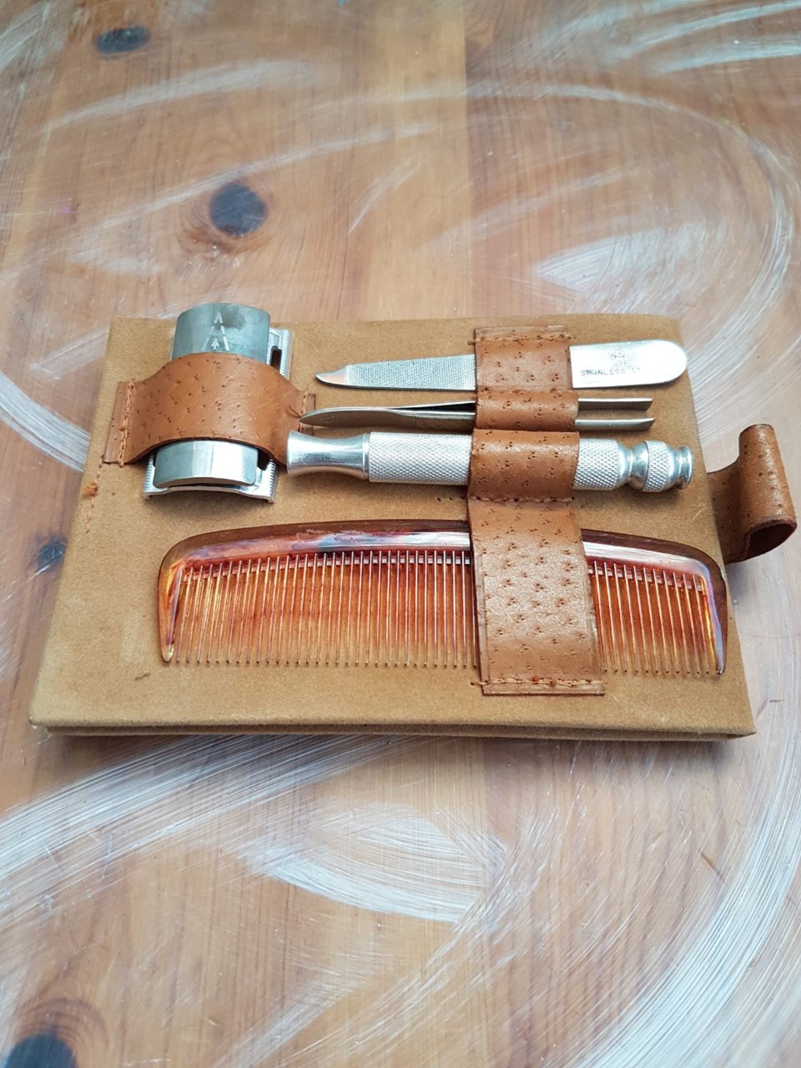 Razor Blade Box, Razor Blade, Men Accessories, Vintage Razor Blade, Old ...