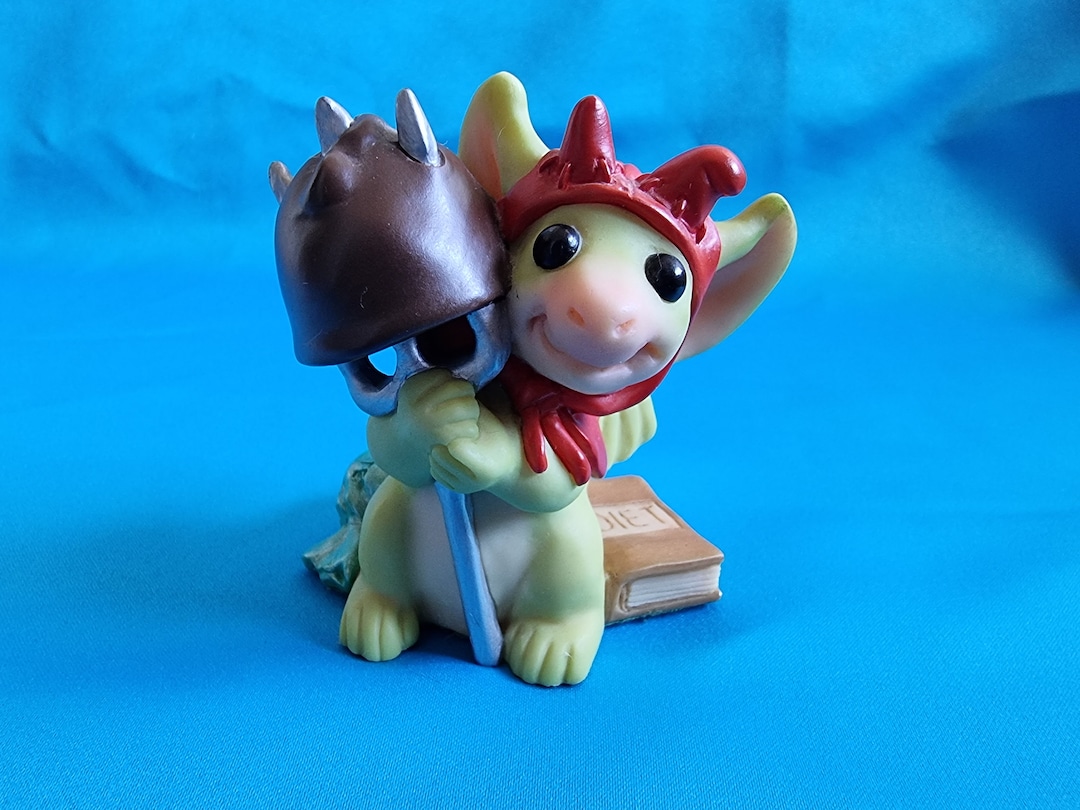 Pocket Dragon, Pocket Dragon Diet Devil, Pocket Dragons Figurine, Small ...