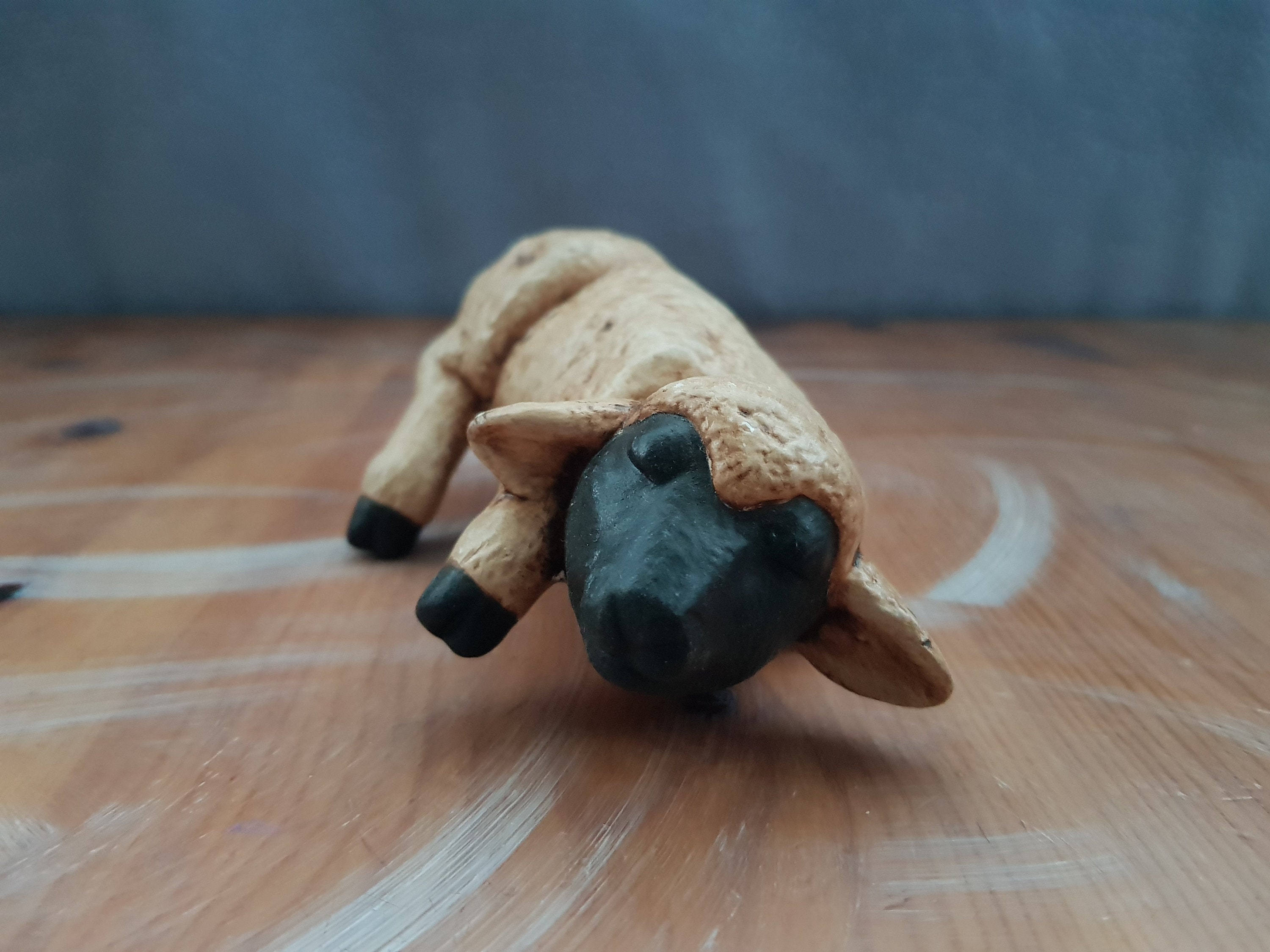 Sheep figurine pottery sheep sheep sculpture lamb figurine | Etsy
