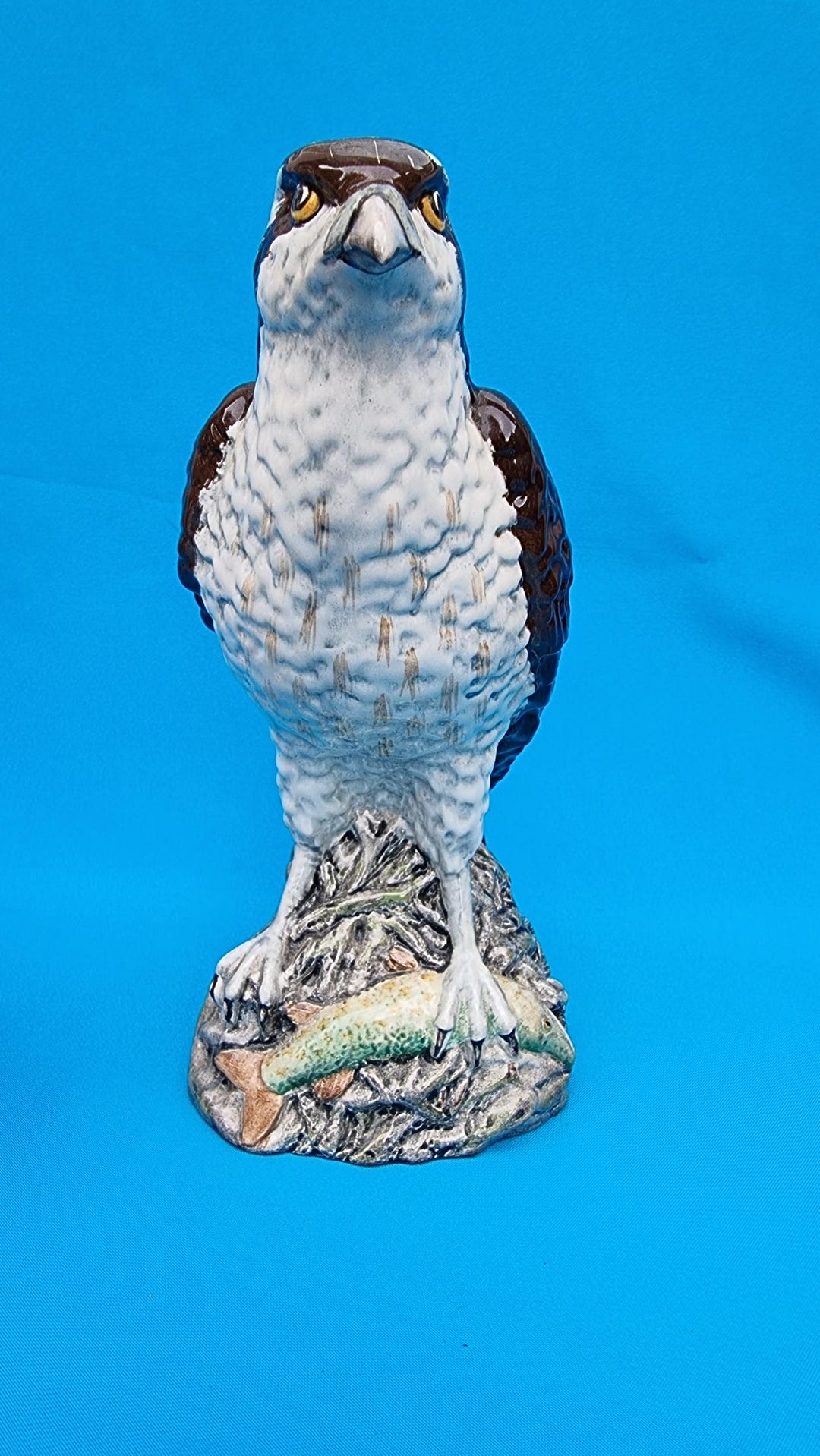 Beneagles Pottery Eagle Figurine - Vintage Porcelain Eagle Sculpture - Etsy