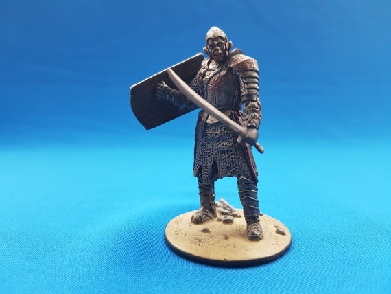 Orc Figure Orc Warrior Lord of the Rings Figurine Lord of | Etsy