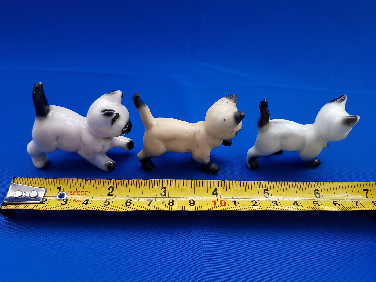 Siamese Cat Figure, Siamese Cat, Cat Figurine, Cat Sculpture, Pottery ...