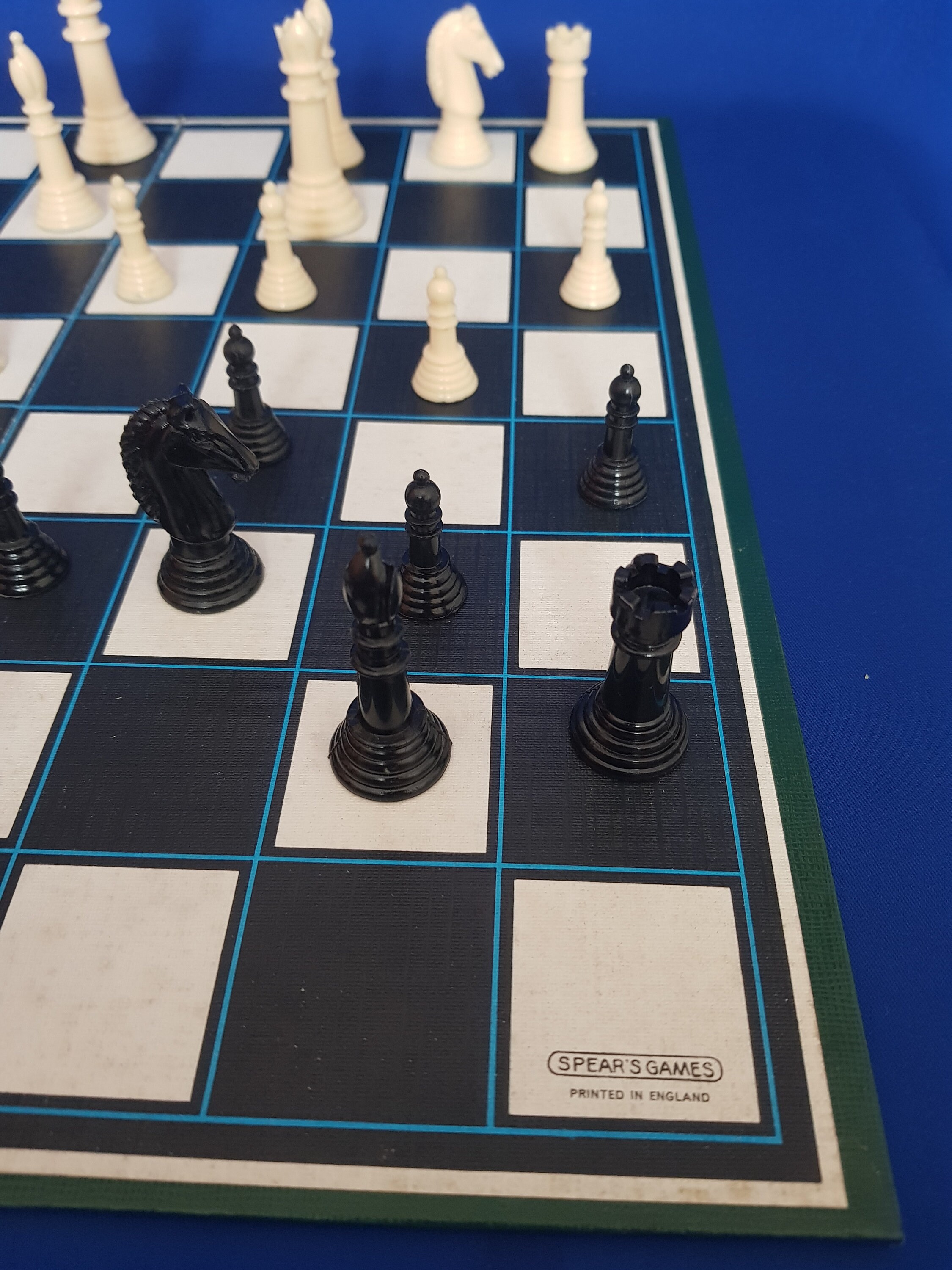 Chess game chess pieces vintage chess game old chess game | Etsy