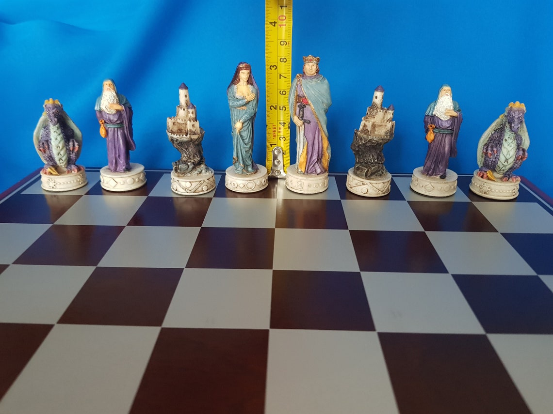 Skull Chess Skull Chess Set Fantasy Chess Fantasy Chess - Etsy UK