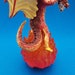 Dragon Figurine, Resin Dragon Figure, Land of the Dragons, Large Dragon ...