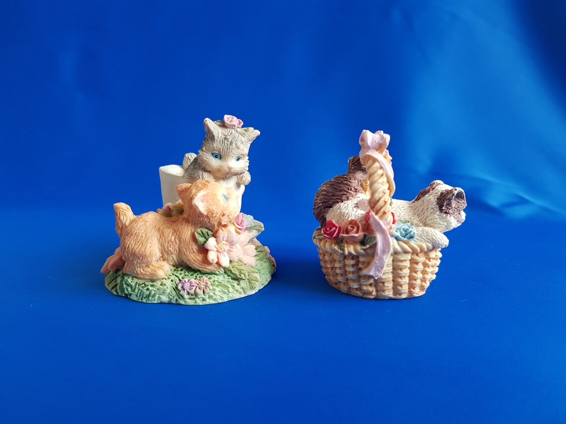 Resin Cat Figurine Cat Figurine Small Cat Figurine Resin - Etsy UK