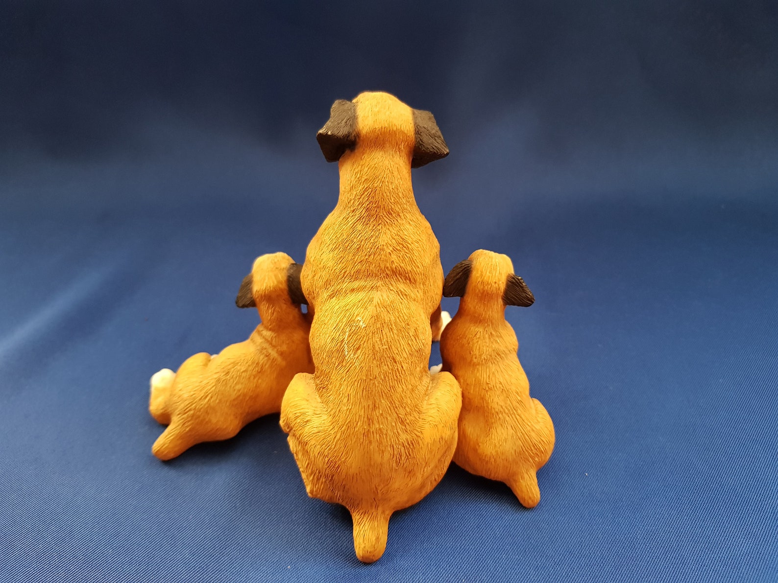 Sherratt and Simpson, Boxer Dog Figurine, Dog Figurine, Resin Dog ...