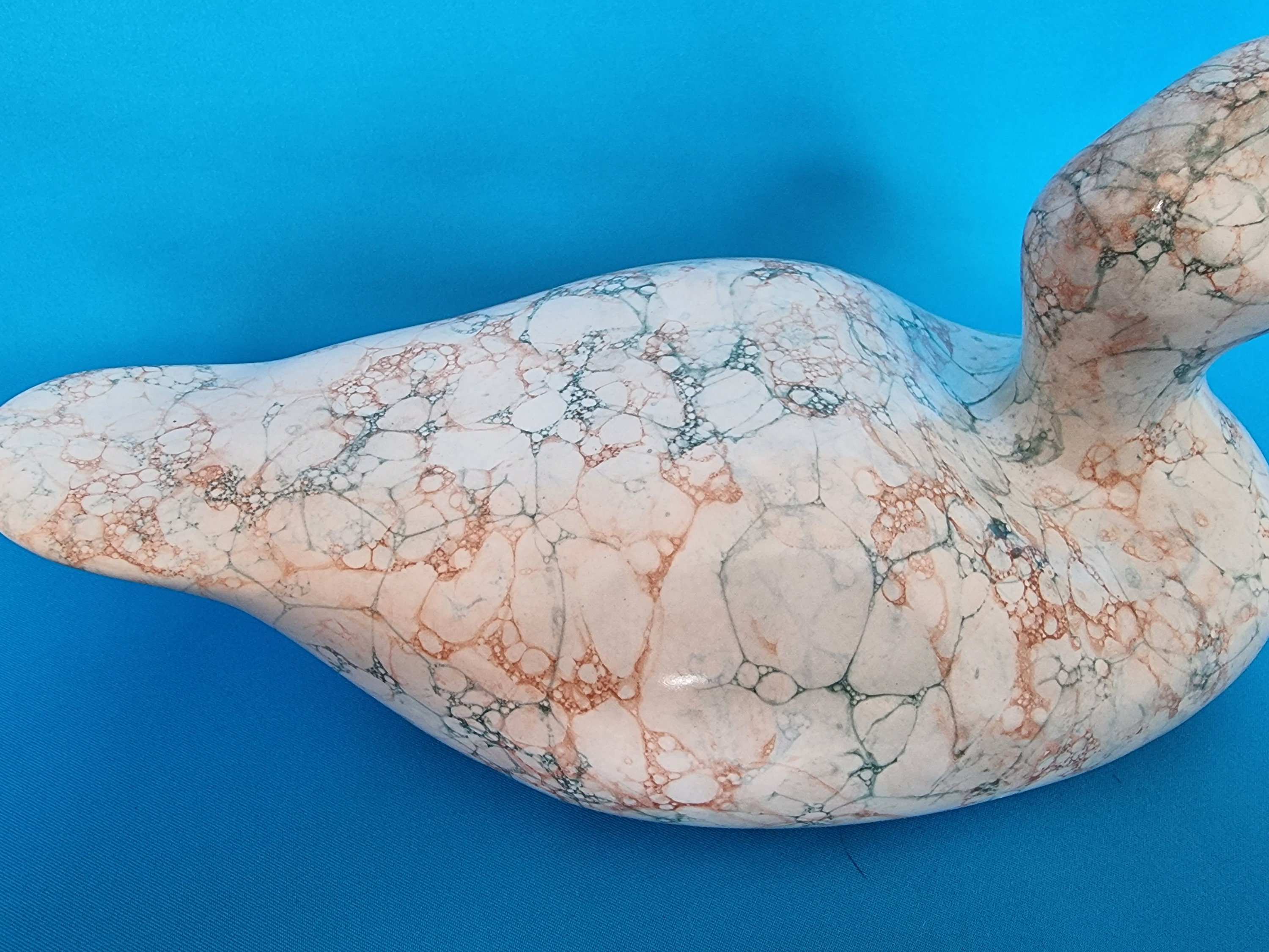 Porcelain Duck Pottery Duck Duck Figurine Big Duck - Etsy Israel