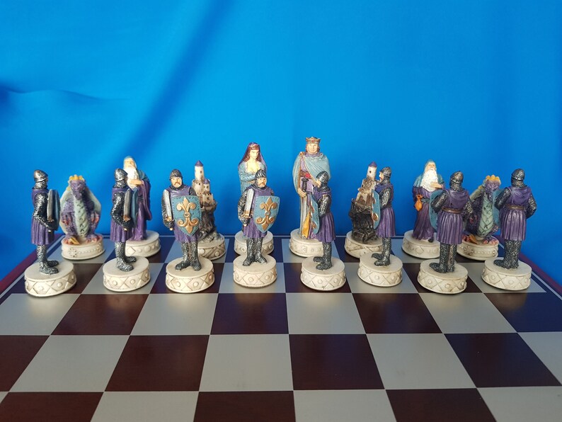 Skull Chess Skull Chess Set Fantasy Chess Fantasy Chess - Etsy UK