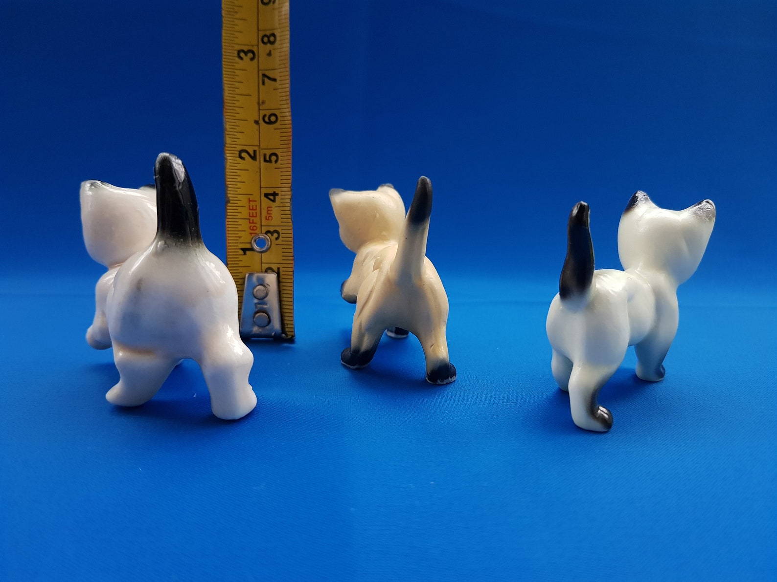 Siamese Cat Figure, Siamese Cat, Cat Figurine, Cat Sculpture, Pottery ...