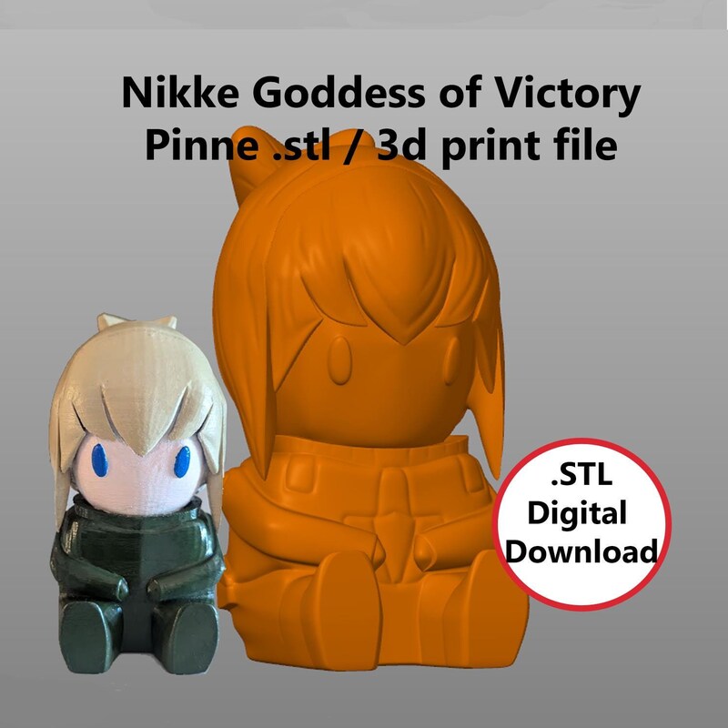 Nikke 3d File - Etsy