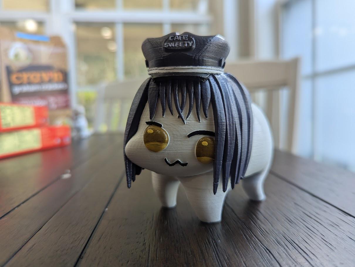 Nikke Milk Doro 3d Printed Figurine - Etsy