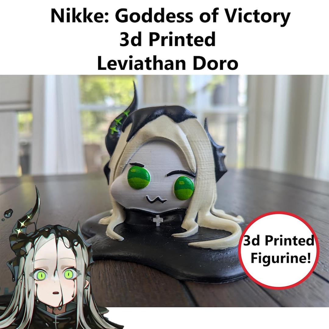 Leviathan Doro 3d Printed Figurine From Nikke - Etsy
