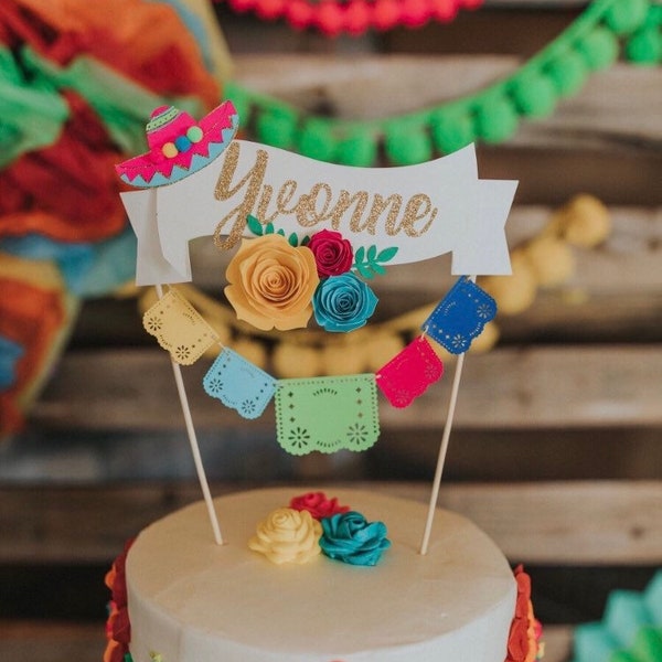 Fiesta Cake Topper - Etsy