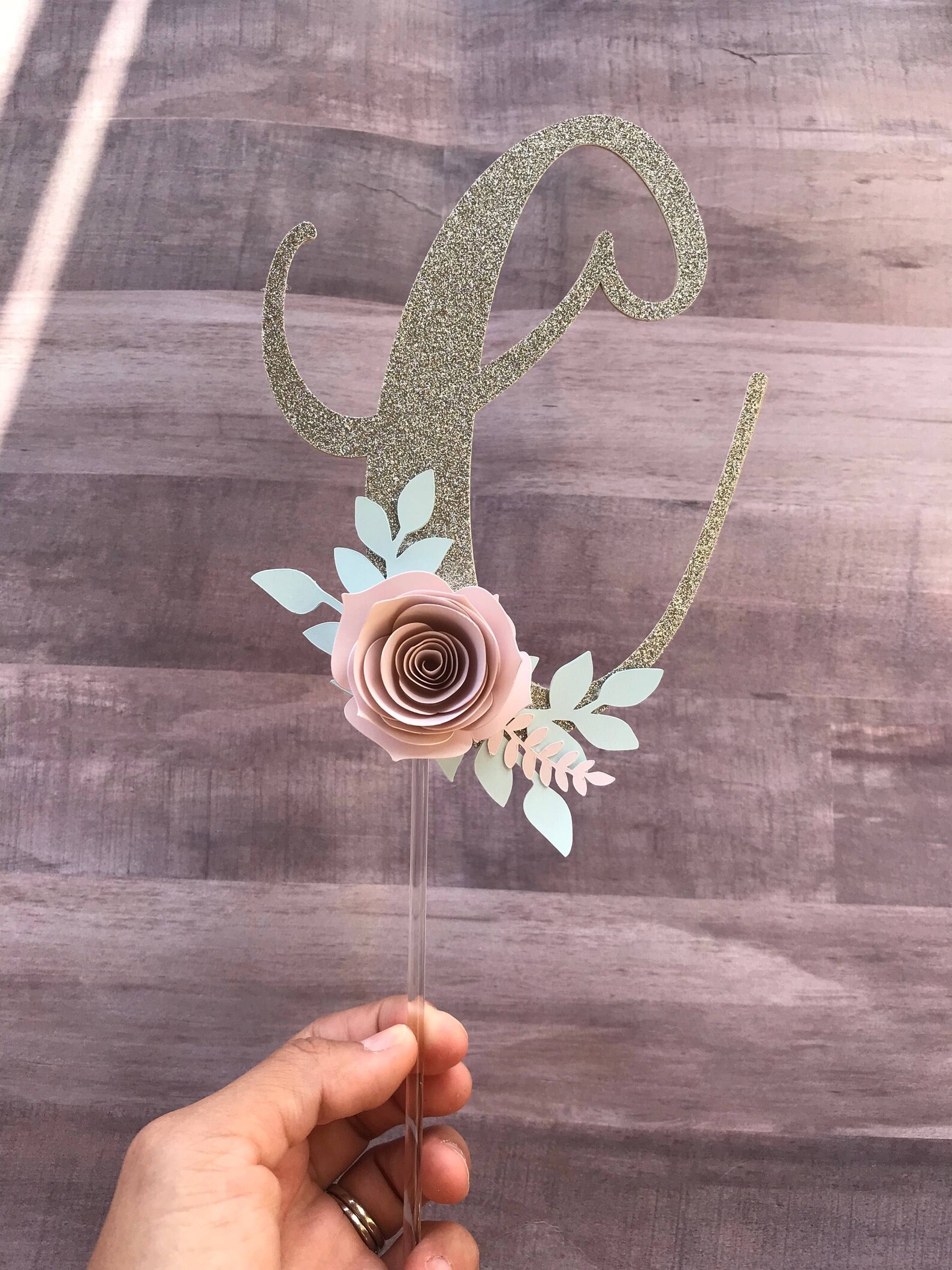 One Cake Topper 1st Birthday Cake Topper Smash Cake Topper | Etsy