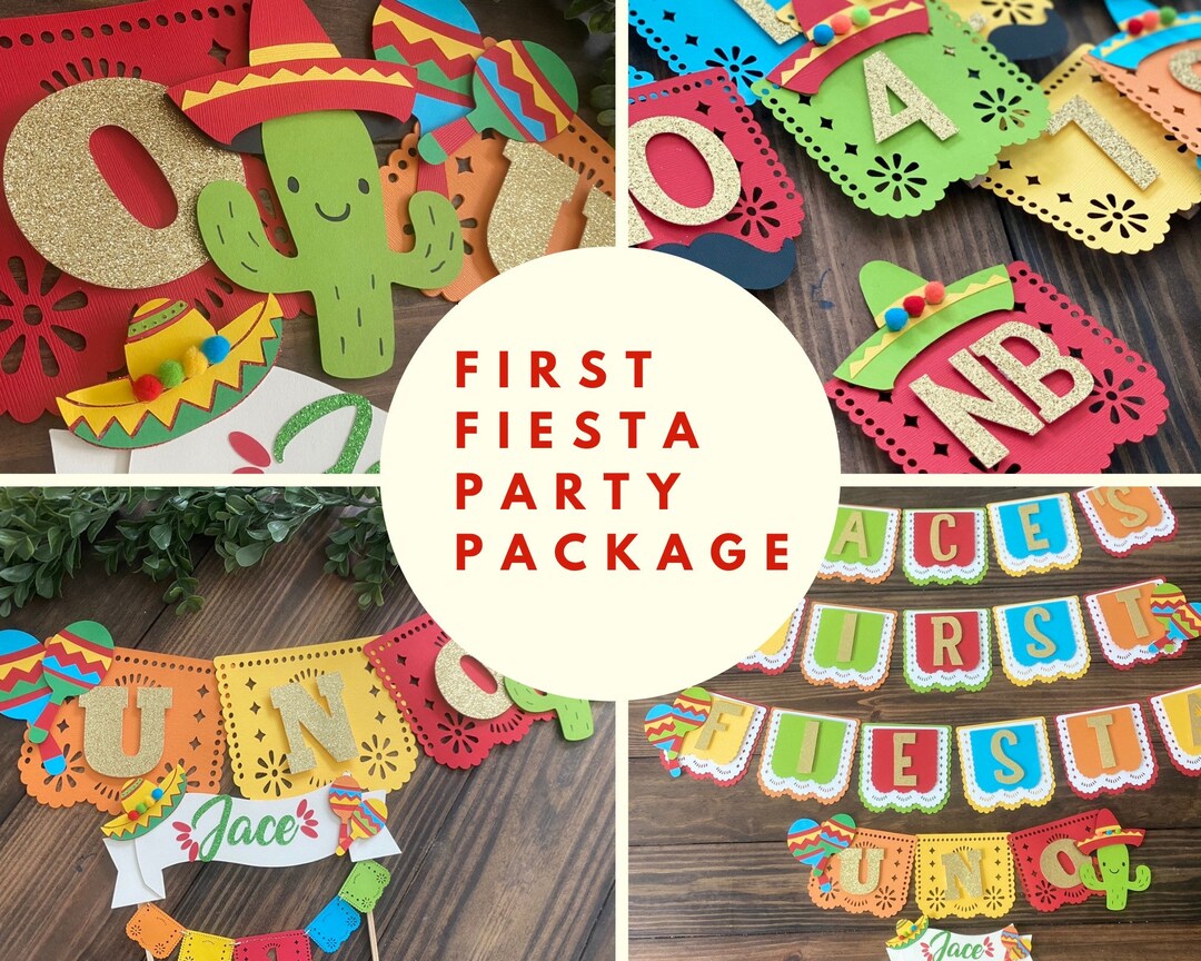 First Fiesta Banner Fiesta Birthday Party Fiesta Party Fiesta High ...