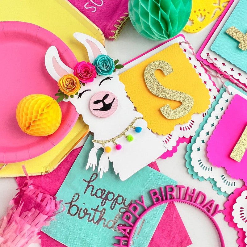 Llama Banner - Etsy