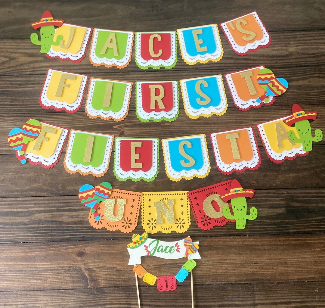 First Fiesta Banner | Fiesta Birthday Party | Fiesta Party | Fiesta ...