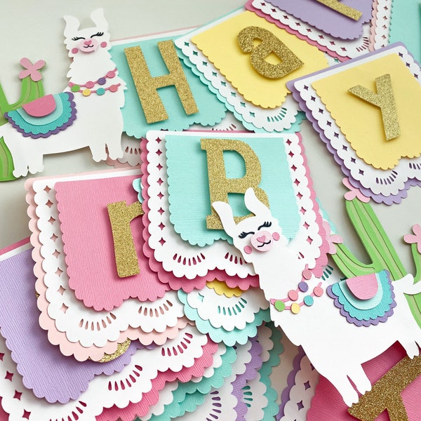 Llama Banner - Etsy
