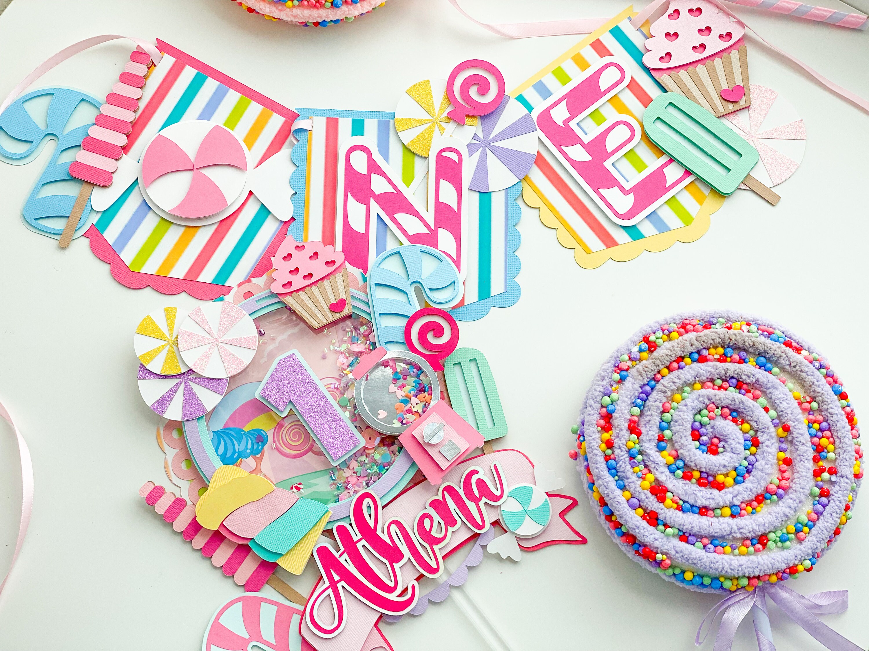 Candyland Cake Topper | Sweet Candy Theme Birthday Decoration ...