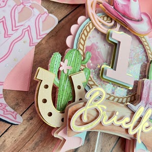 My First Rodeo Cake Topper, First Rodeo Party Decor, Rodeo Party Decor ...