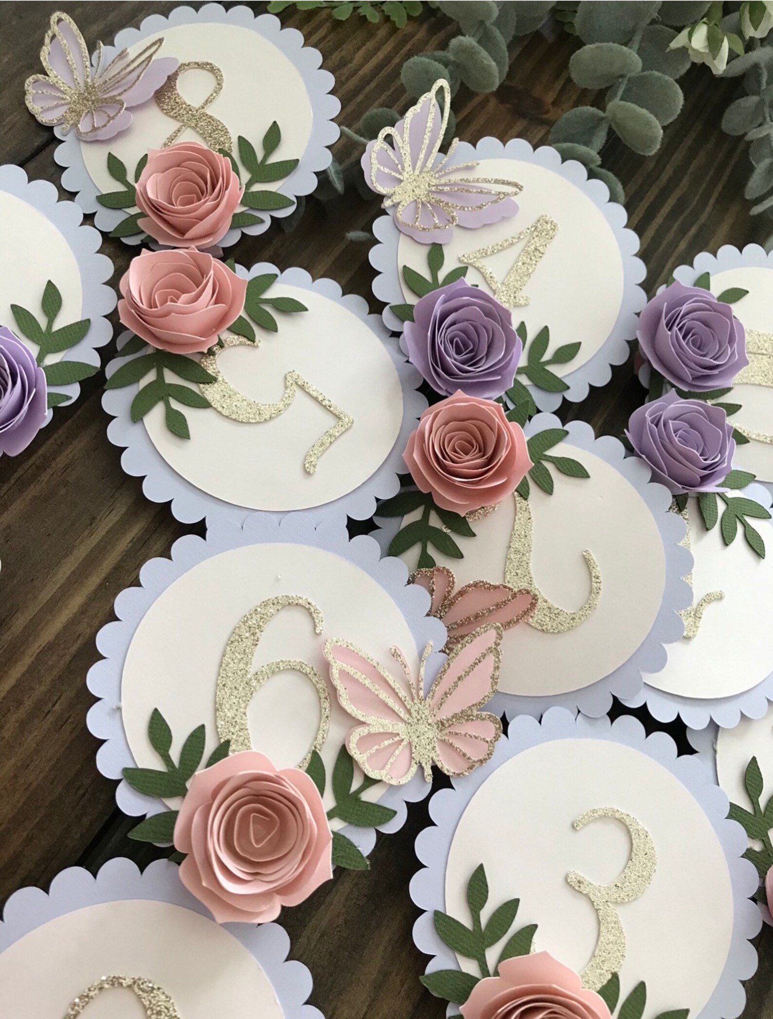 Butterfly Theme Monthly Photo Banner Butterfly Banner 1st - Etsy