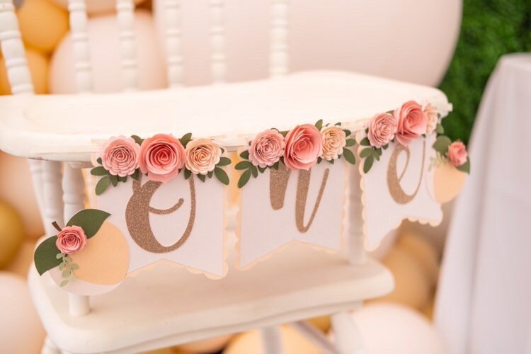 Party Décor Party Supplies Peach Birthday Peaches Birthday peaches ...