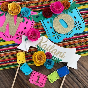 Coco Inspired High Chair Banner | Fiesta Birthday Party | Fiesta Party ...