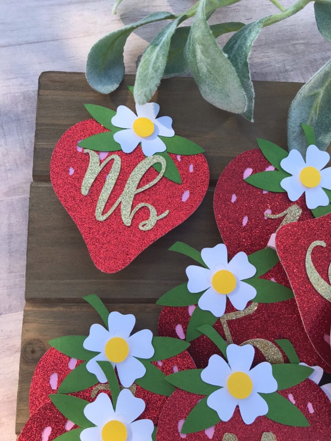 Strawberry Milestone Banner, Strawberry Banner, Strawberry Photo Banner ...