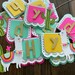 Llama happy birthday banner first fiesta banner llama | Etsy