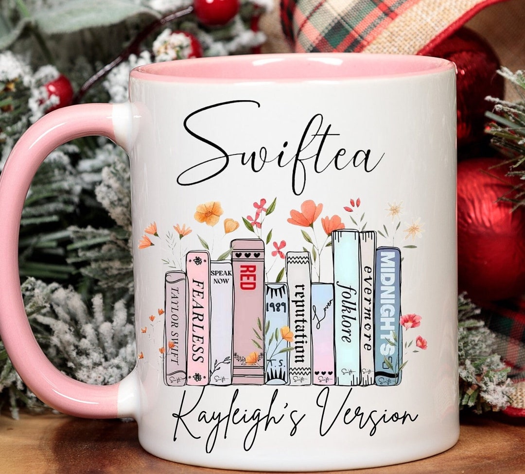 Personalized Swiftea Mug Floral Music Album Mug Gift for - Etsy Australia