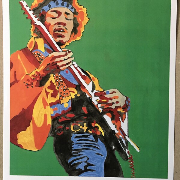Jimmy Hendrix Wall Art - Etsy