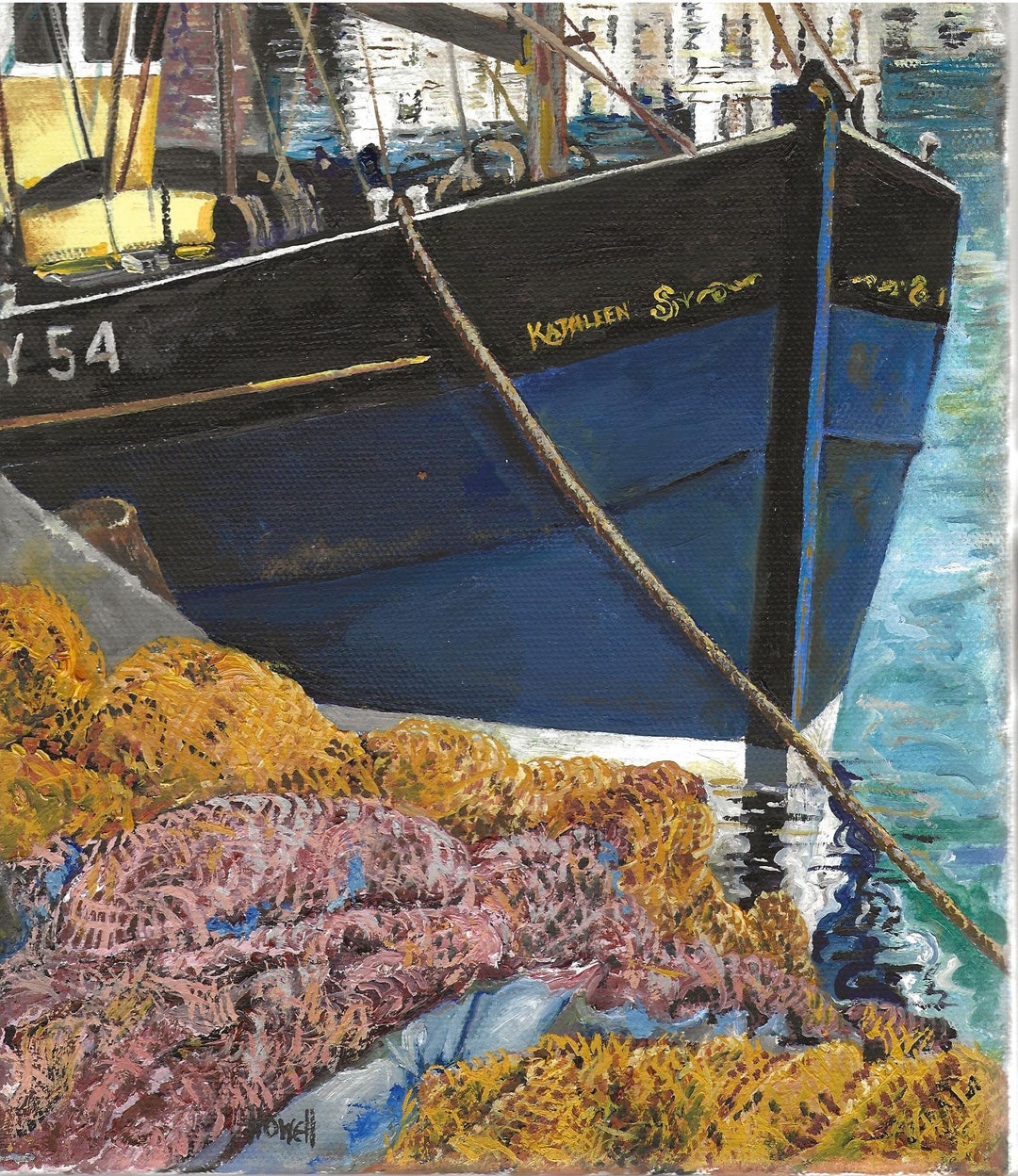 Cornish Fishing Trawler - Etsy