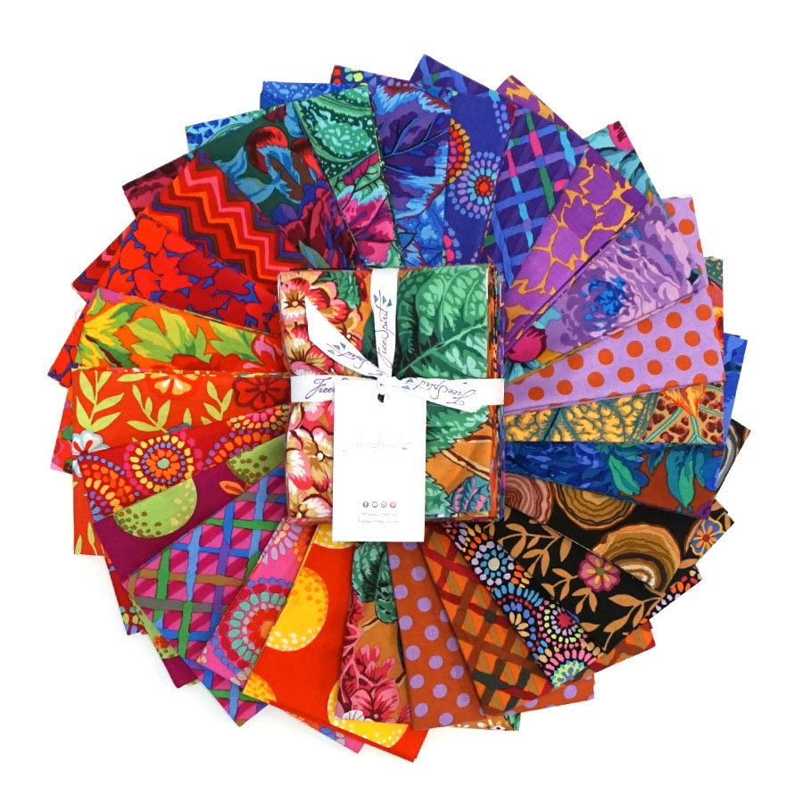 Collective February 2020 Fat Quarter Bundle in Warm by Kaffe - Etsy