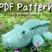 Newt the Alligator Crochet Pattern PDF Download - Etsy