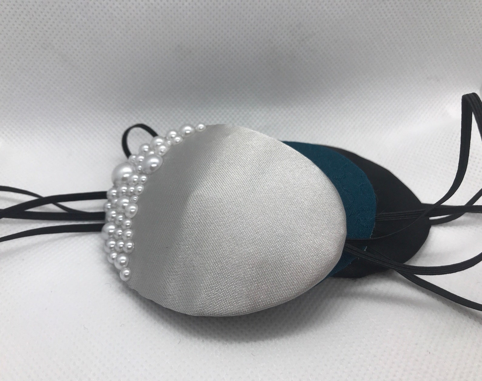 Pirate Eye Patch With Pearl Design - Etsy
