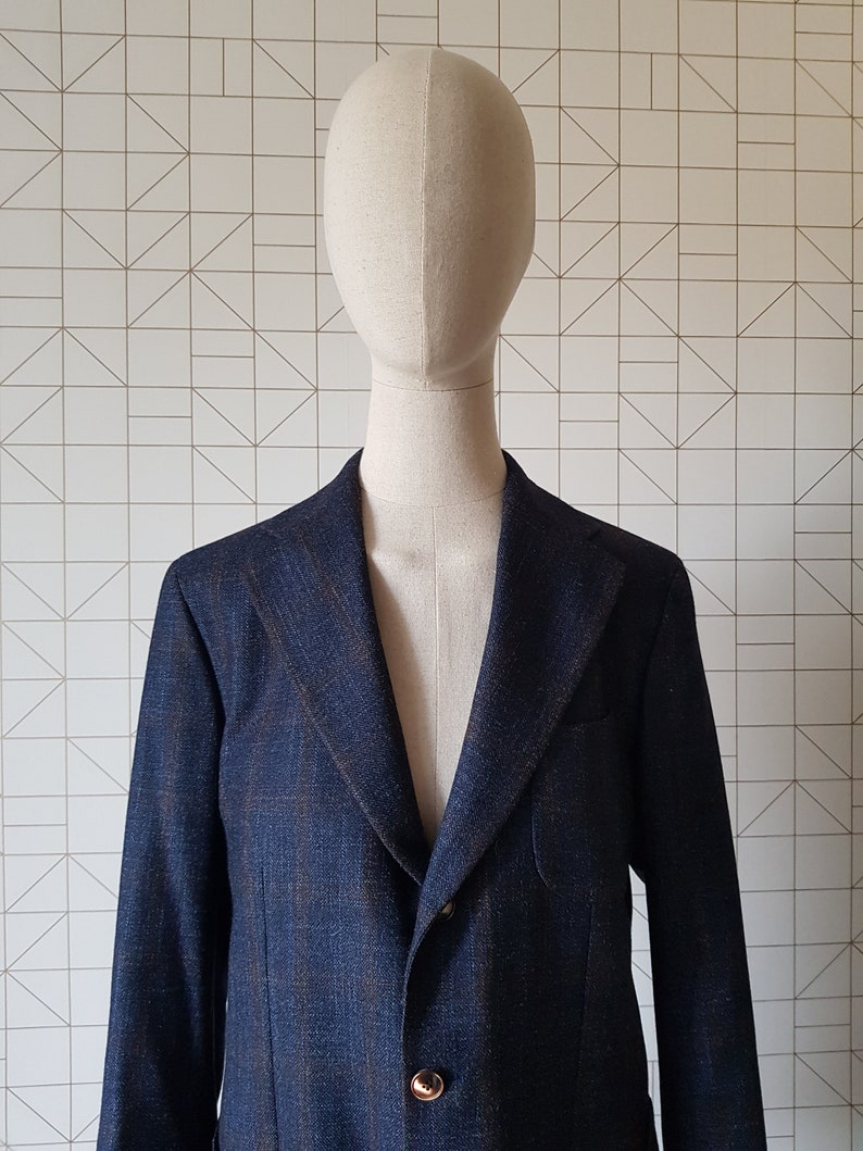 Vintage LORO Piana Wool Blazer Jacket Ing Loro Piana Wool - Etsy