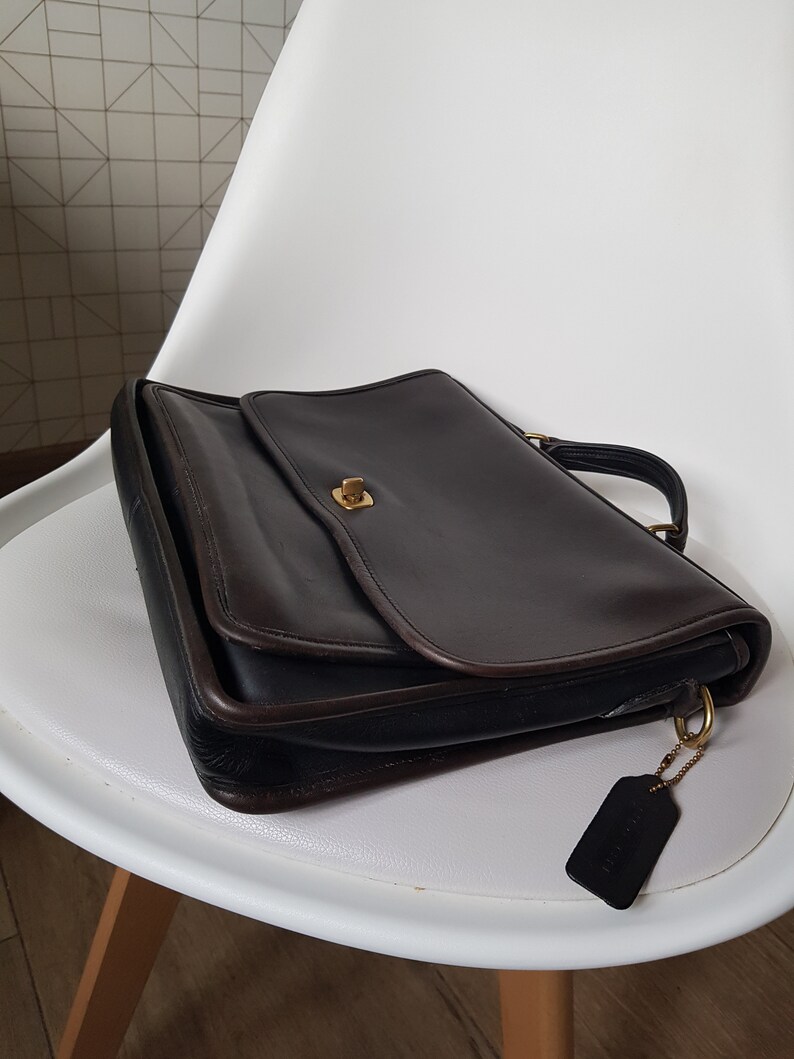 Rare Vintage Coach Colebrooke Coach 5181 Large Leather Coach - Etsy