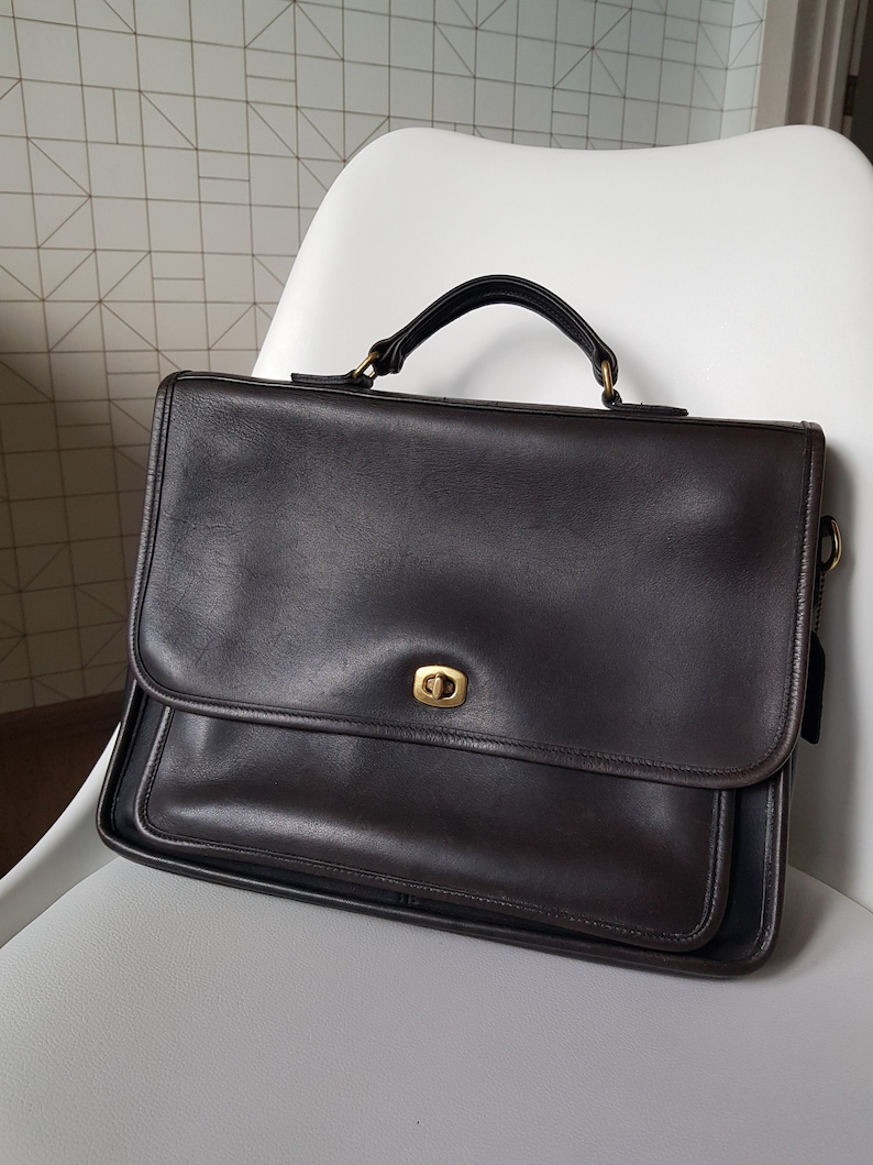 Rare Vintage Coach Colebrooke Coach 5181 Large Leather Coach - Etsy