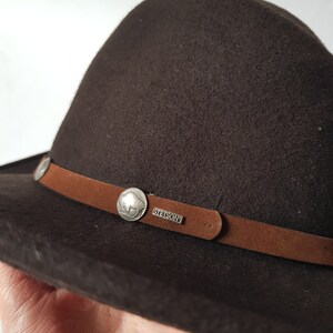 Vintage Stetson Wool Hat, Rancher Style Cowboy Hat, Rancher Style ...