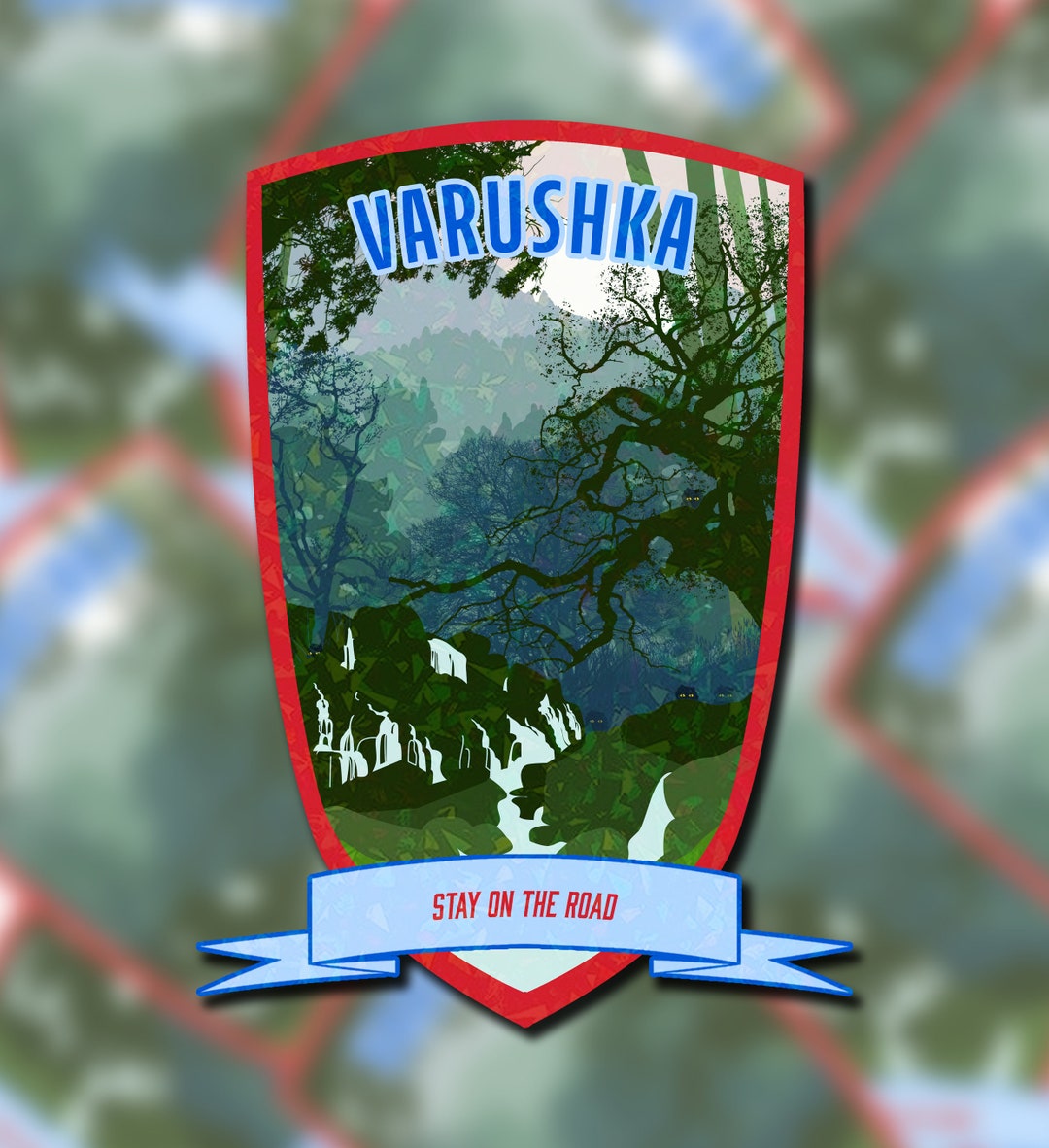 Empire Larp Varushka Scene Sticker Durable Water Resistant Decal Holographic - Etsy