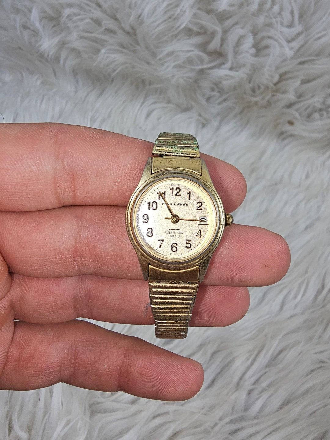 Milan Gold Tone Ladies Quartz Watch With Date Function Circuit 6 6 ...
