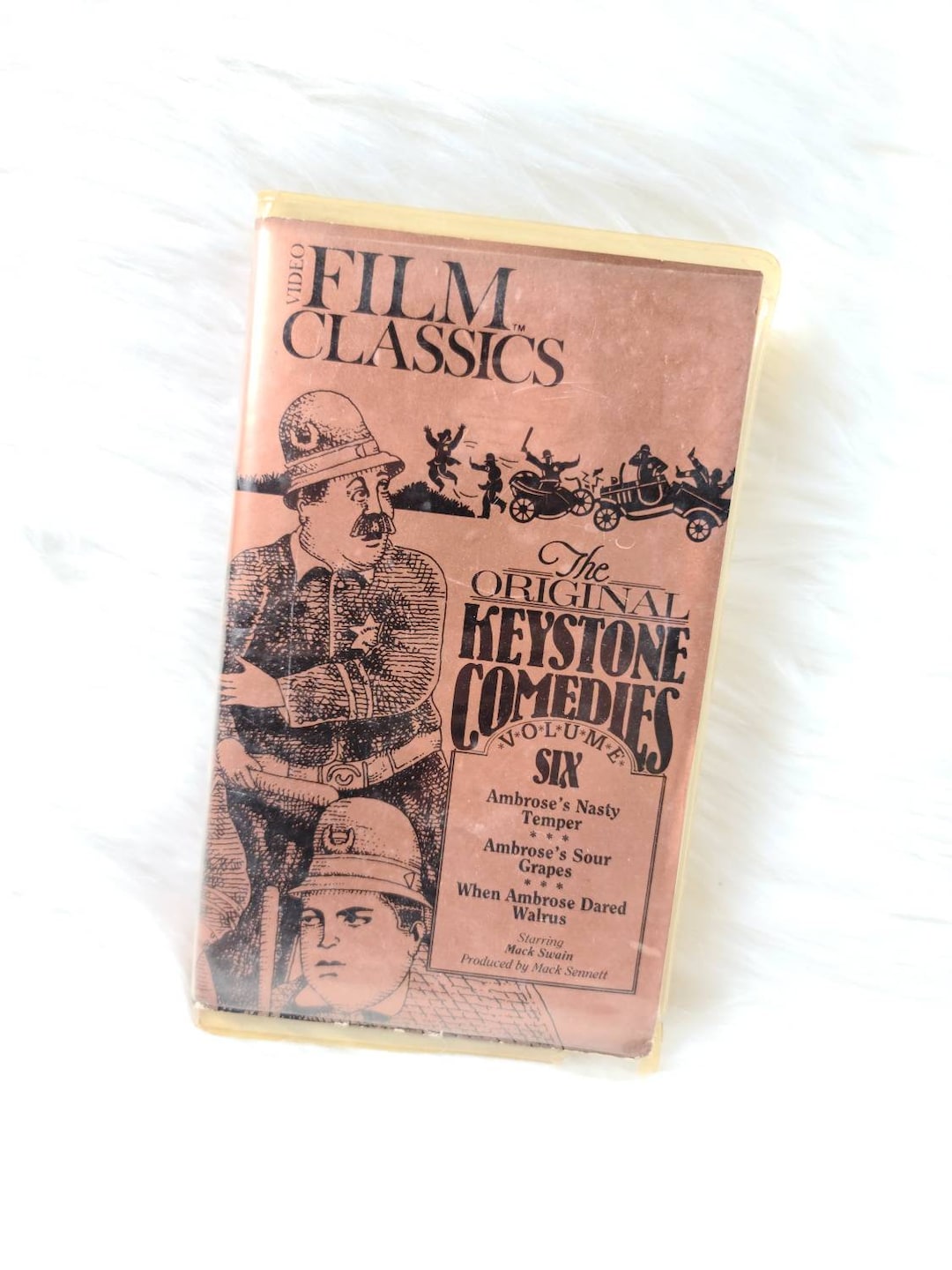 The Original Keystone Comedies V.6 VHS Fatty Faithful Fido - Etsy