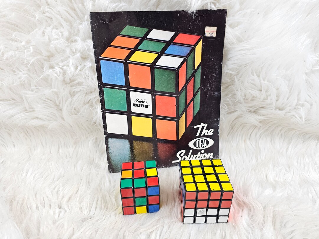 Vintage Rubiks Cube Revenge Magic Octagonal Prism Barrel Chex Puzzle ...