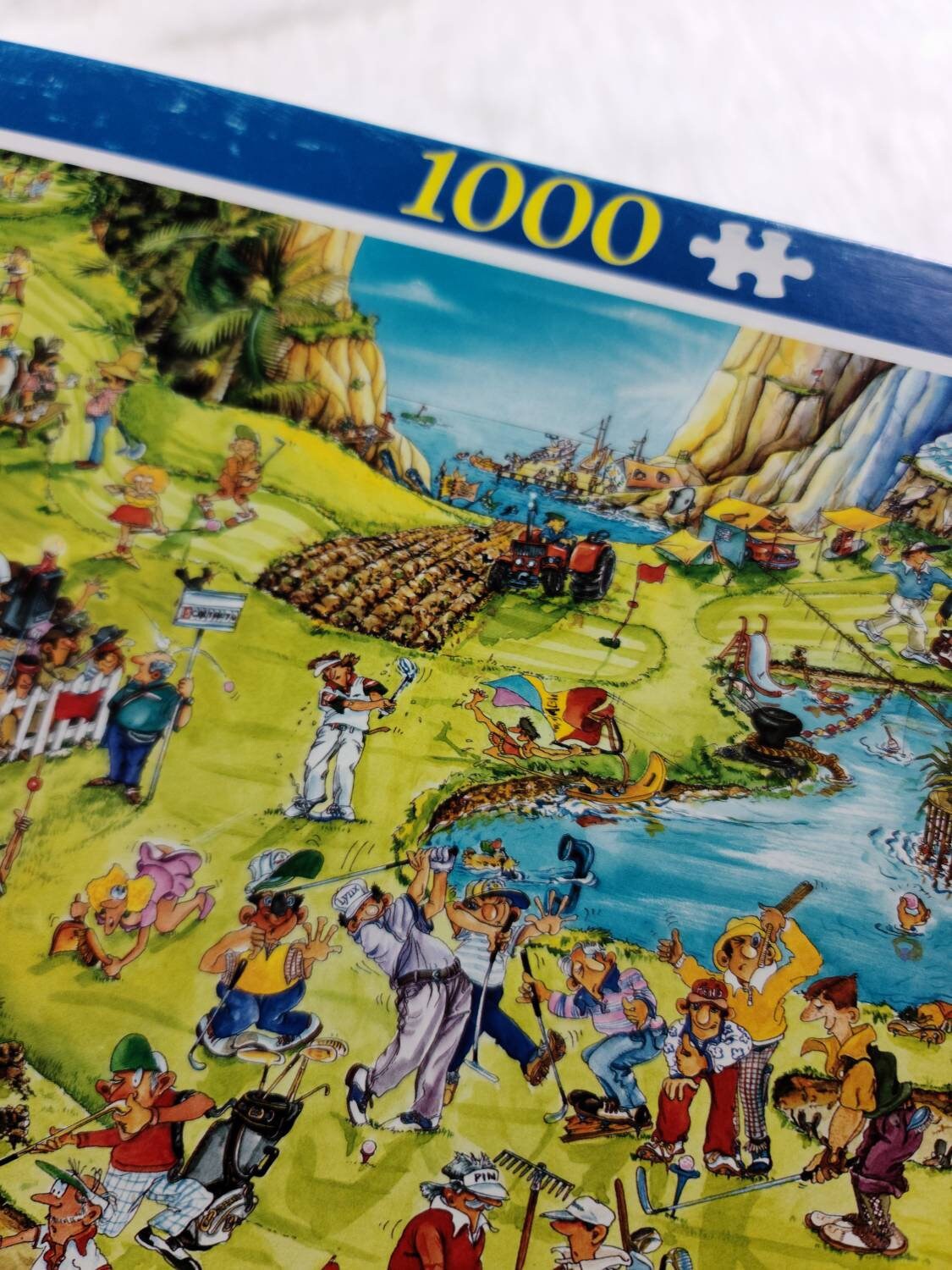 Vintage Jigsaw Puzzle 1000 Pieces. King Puzzle. Golf Gift - Etsy
