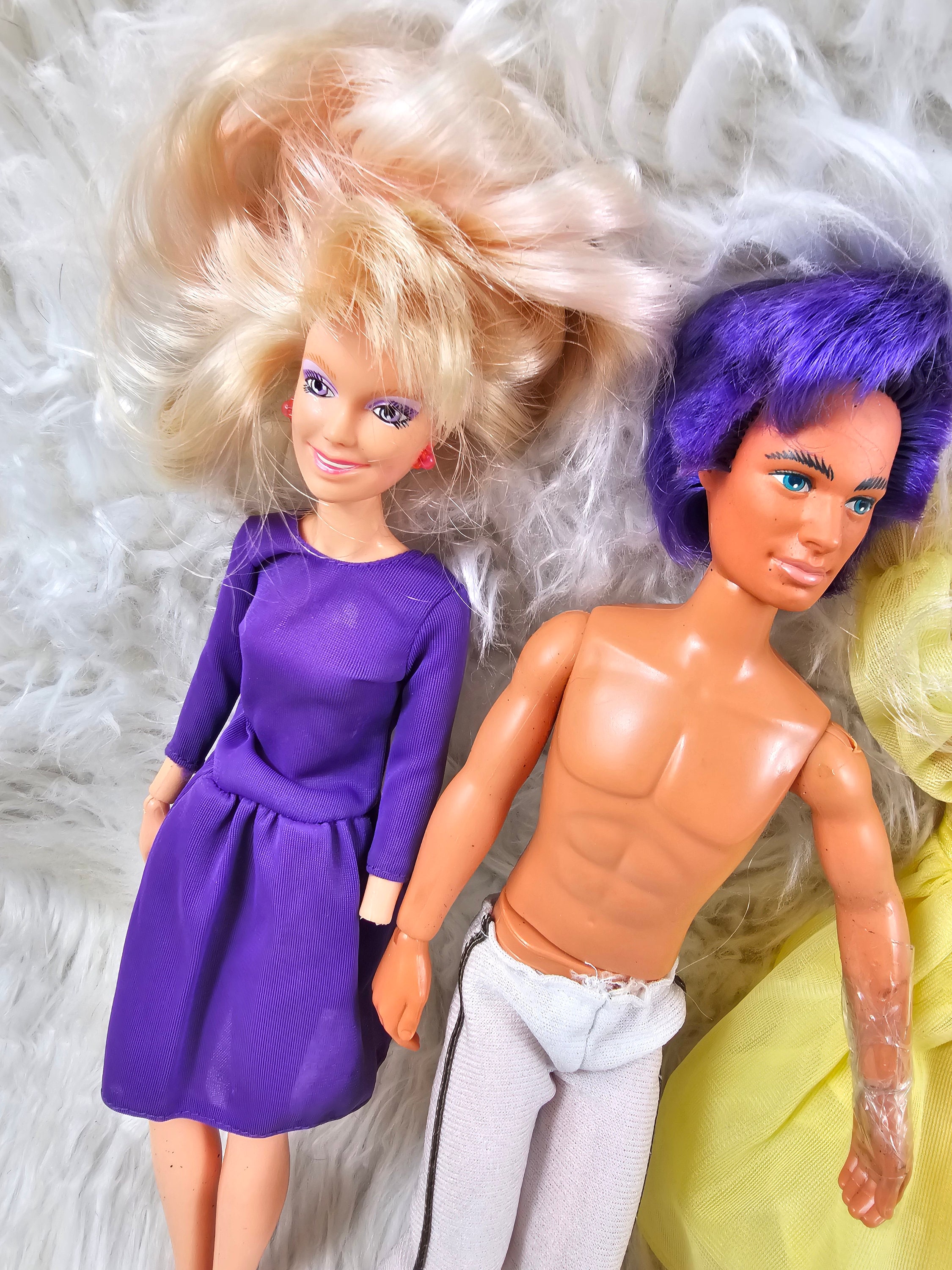 3 Vintage Doll Bundle Jem Doll Roxy of the Misfits Hasbro 1985/86 - Etsy